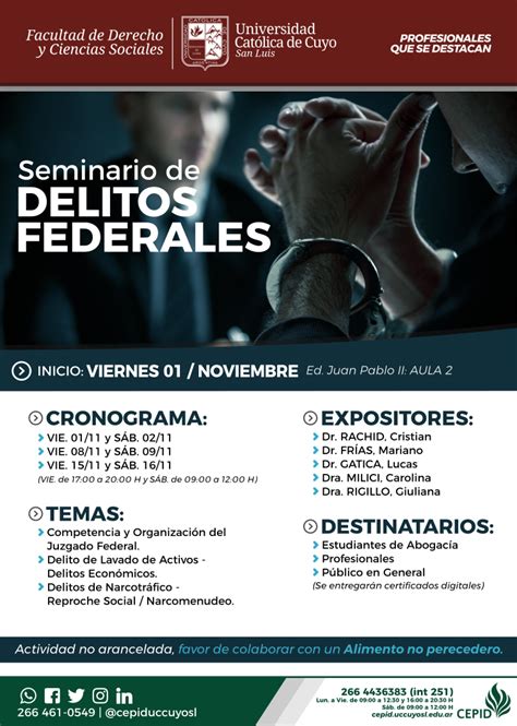 Seminario De Delitos Federales Cepid