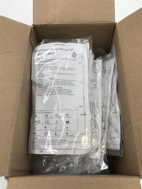Bd 2204 0007 Alaris Pump Infusion Set 20box Gb Tech Usa