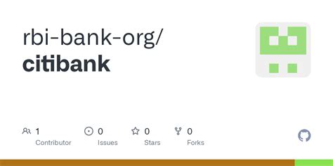 Github Rbi Bank Org Citibank
