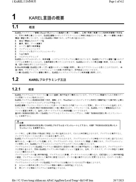 karel pdf