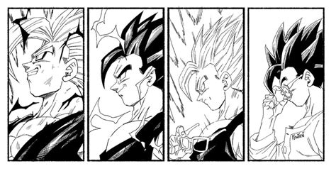Son Gohan And Gohan Beast Dragon Ball And 2 More Drawn By Fenyon Danbooru