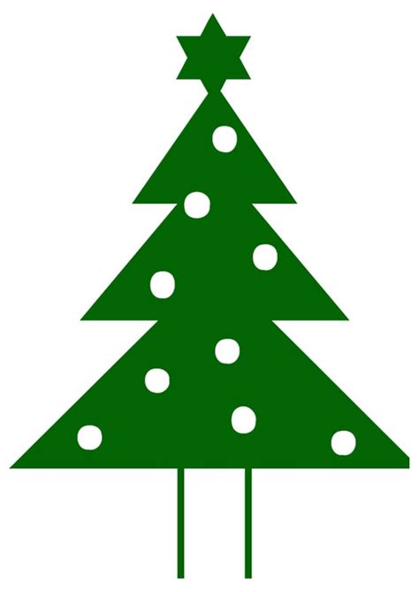 Afbeelding Kerstboom Met Kerstster Gratis Afbeeldingen Om Te Printen