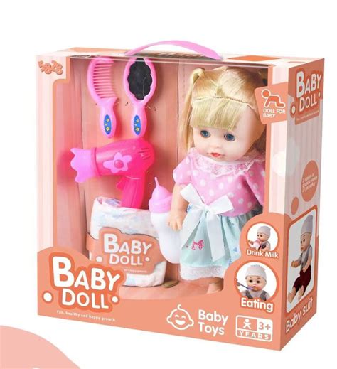 12 Inch Pee Pee Doll Set With Sound Multi Colour Abc Toys Uk