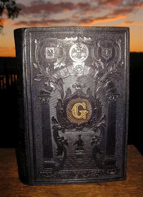 1874 Antique Freemasonry Guide Masonic Book Knights Templar Occult