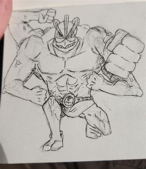 Machamp Drawing Oc Rpokemon