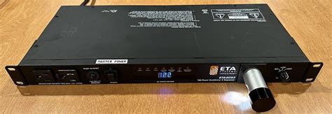 ETA ETA ECS ETA SH Power Conditioner Sequencer Reverb