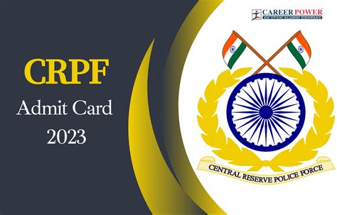 Crpf Admit Card 2023 Out Tradesman Constable Download Link