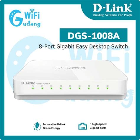 Promo Dlink Dgs 1008a 8 Port Gigabit Unmanaged Switch Diskon 23 Di Seller Sentramoco Store