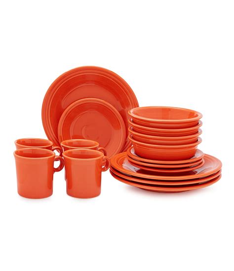 Fiesta 16 Piece Dinnerware Set Dillards Cinco De Mayo Food Fiestas Piecings