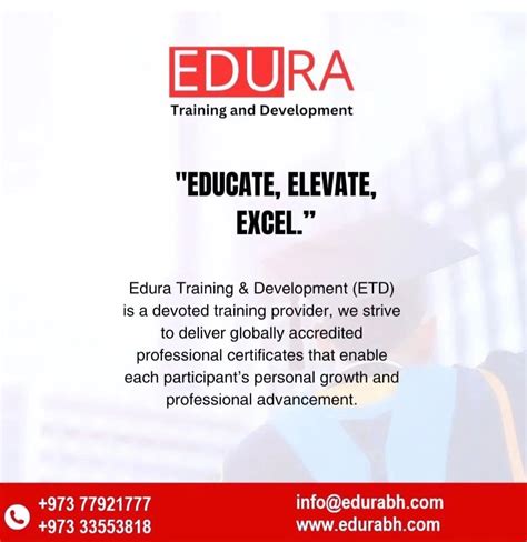 Edura Training And Development On Linkedin Eduratraining