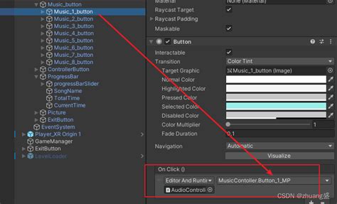 Unity开发——音乐播放器的完整搭建过程unity音乐播放器制作 Csdn博客