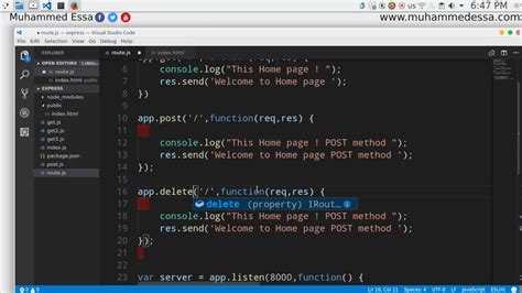 7 Expressjs Route Single Page App Youtube