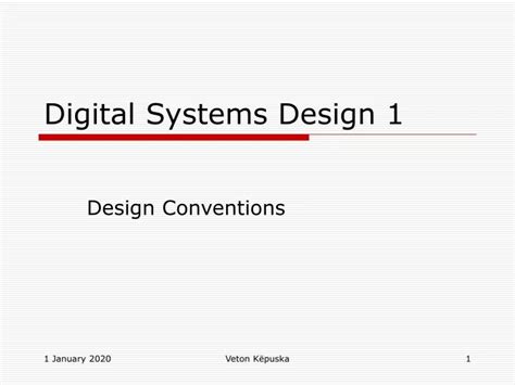Ppt Digital Systems Design 1 Powerpoint Presentation Free Download Id 9320572