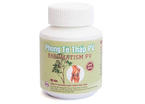 Phong Tê Thấp Pv Công Dụng Cách Dùng Và Giá Bán