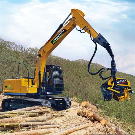 Ycf135fm F40 Yuchai Tree Cutting Machine Logging Equipment For 8 13 Ton