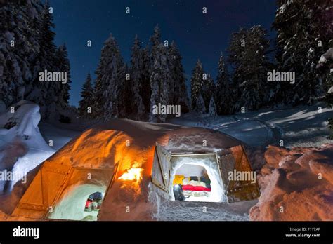 France Haute Savoie The Alps Bivouac Proposes Nights In Igloo In