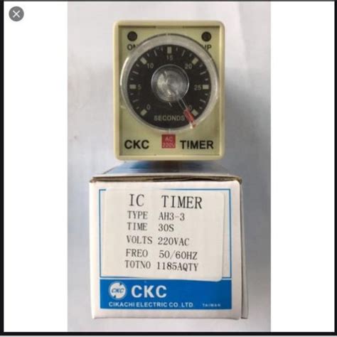 [sốc] Timer Ckc Rơ Le Thời Gian Ckc Công Tắc Thời Gian Ckc 10s 30s 60s 10p 30p 60p Bao Gồm Cả