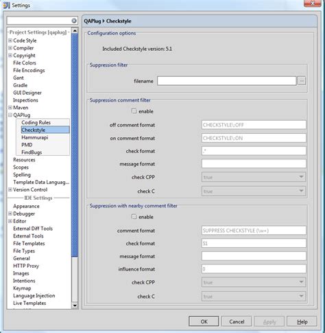 Qaplug Upcoming Feature Configure Suppression Statements And Filters