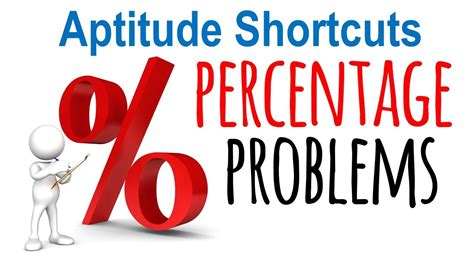 Percentage Problems Tricks And Shortcuts Youtube