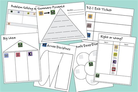 jte 58 depth and complexity graphic organizers annual license