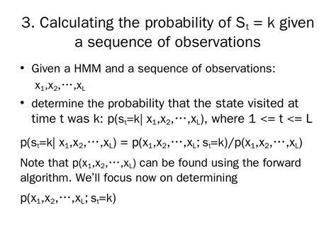 viterbi forward and backward algorithms for hidden markov models