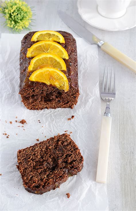 Qué cosa tan dulce Loaf Cake de chocolate y mermelada de naranja