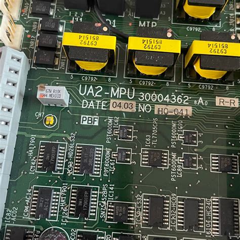 Hitachi Elevator Main Board Pcb Npx2 Ua2 Mpu 30004362 A