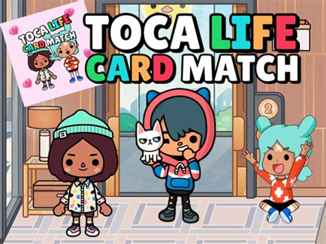 Toca Life Memory Card Match Game Play Online At Gamemonetize Co Games