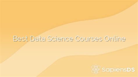 Best Data Science Courses Online