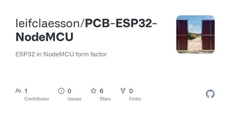 Github Leifclaessonpcb Esp32 Nodemcu Esp32 In Nodemcu Form Factor