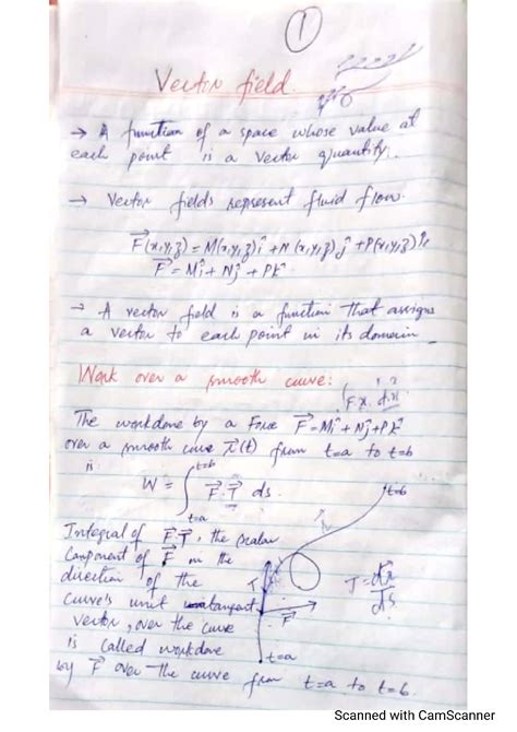 Solution Work Done Flow Integrals And Circulation With Solved Examples