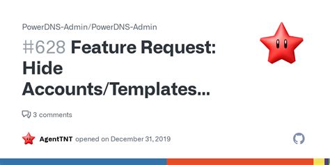 Feature Request Hide Accountstemplates Based On User Association