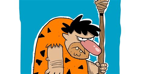 Smoking Cool Cat The REAL Fred Flintstone