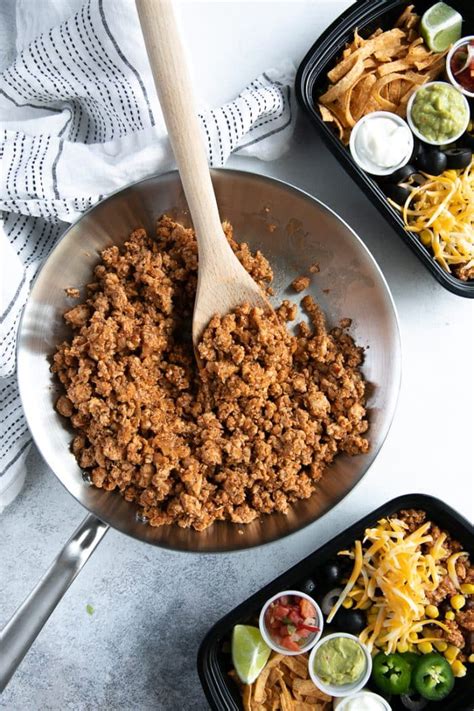 Taco Salad Meal Prep Taco Bowls The Forked Spoon