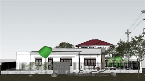 House Exterior Scene Sketchup Model Download Id 213000157 Duy 3d