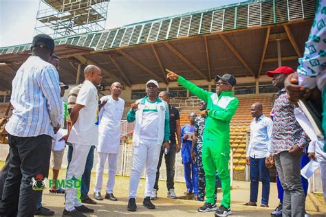 Sports Minister Inspects Obafemi Awolowo Stadium Complete Sports