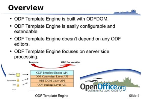 Odf Template Engine Odp