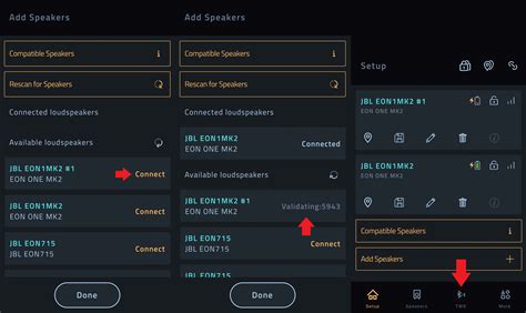 Pairing Speakers For True Wireless Stereo Via JBL Pro Connect App