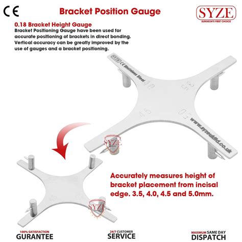 Bracket Position Gauge Syze Uk Ltd