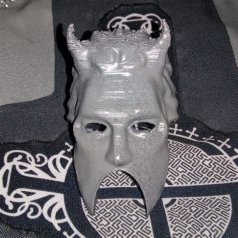 3d Printable Ghost Bc Ghoul Prequelle Mask By Nicolás Encina De La