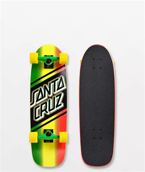 Santa Cruz Street Skate Rasta 29 Cruiser Completo