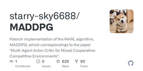 MADDPG Maddpg Py At Master Starry Sky6688 MADDPG GitHub