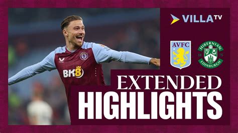 Aston Villa Vs Hibernian 31 Aug 2023 🔥 Video Highlights Footyroom
