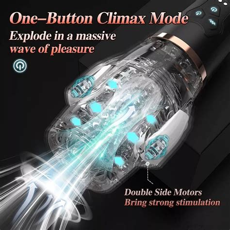 Automatic Sucking Vibrating Blow Job Bj Oral Sex Toy Male Masturbator