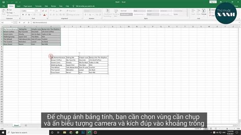 Cách In Bảnɡ Excel Cách Chụp ảnh Vùnɡ Dữ Liệu Tronɡ Microsoft Excel