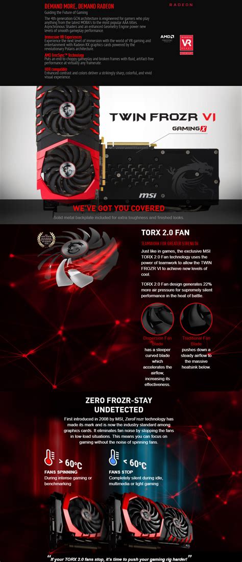 Buy MSI Radeon RX 580 Gaming X 8GB [RX580-GAMING-X-8G] | PC Case Gear ...