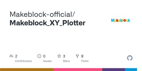 GitHub Makeblock Official Makeblock XY Plotter