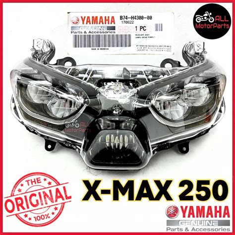 100 Ori Xmax 250 X Max Headlight Assy Lampu Depan Xmax Head Lamp B74