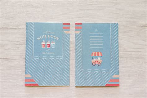 Note Book Cedar Leaves