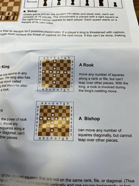 Incorrect Chess Instructions Rchess